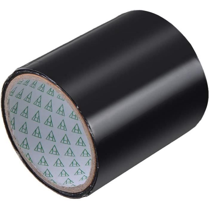 150X20cm PVC Noir-Blanc Super Fix Ruban Adhésif Imperméable Fort Ruban ...