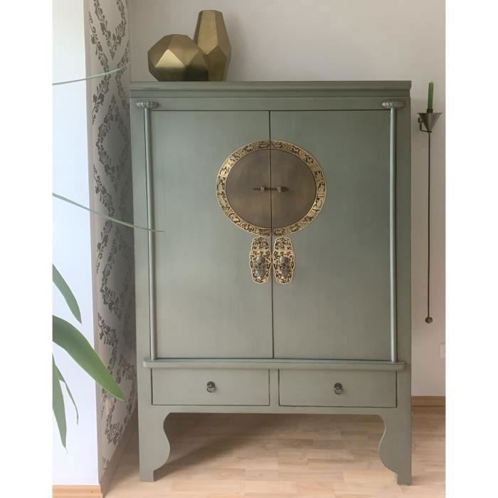 Commode Armoire vintage de Mariage Chinois Meuble Chambre Asiatique ...