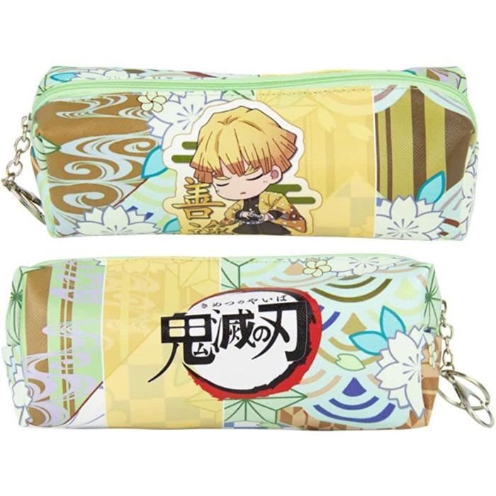 Anime Demon Slayer Trousse à Crayons Grande Capacité Nezuko Tanjiro Sac ...