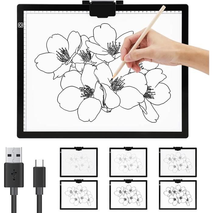 Table Lumineuse Dessin Victop A3 Portable Tablette Led Lumineuse LED ...