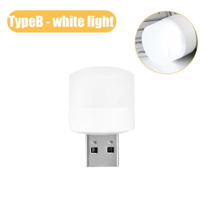 Lampe a poser,de Lumière de Nuit D'USB Mini LED Ampoule Prise USB Lampe Puissance Lampes de ...