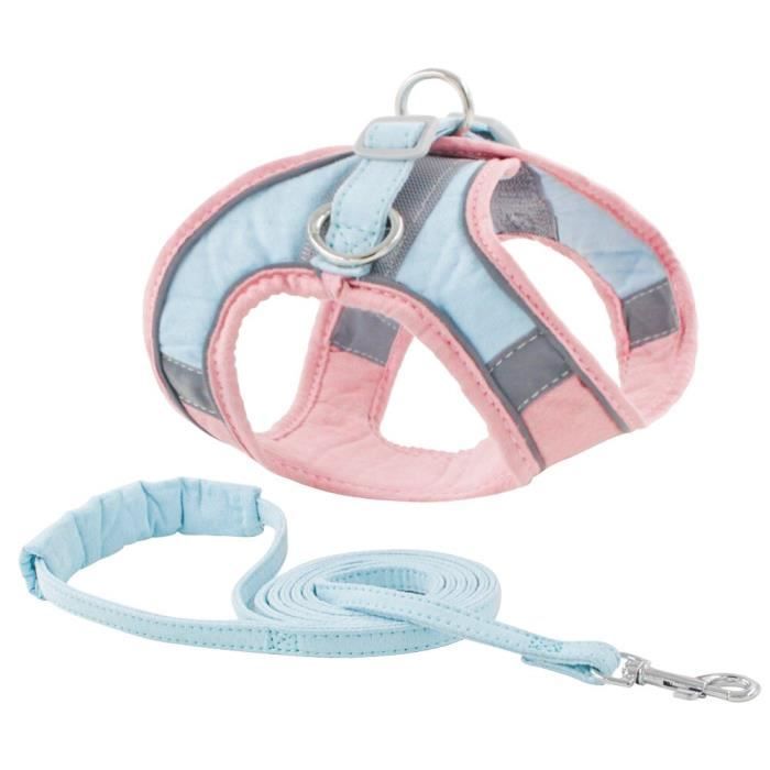 Pet Harness Vest Reflective Dogs Neck Straps Collars Adjustable Dogs ...