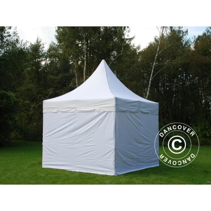 Tente pliable - DANCOVER - FleXtents PRO - 4x4m - Résistante aux UV ...