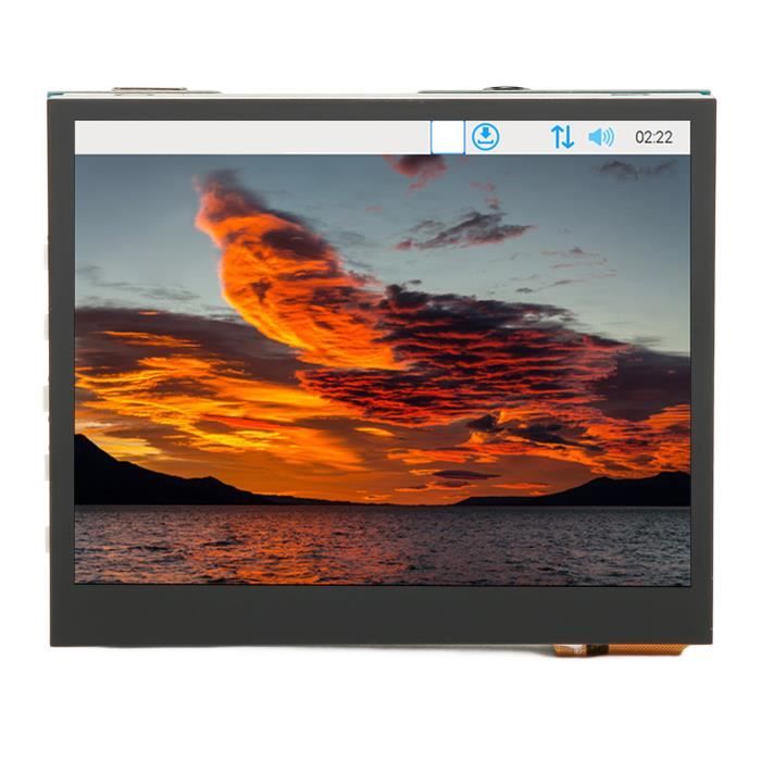 Écran Tactile Capacitif 3,5 pouces - HURRISE - 640x480 - USB Type C - 5 ...