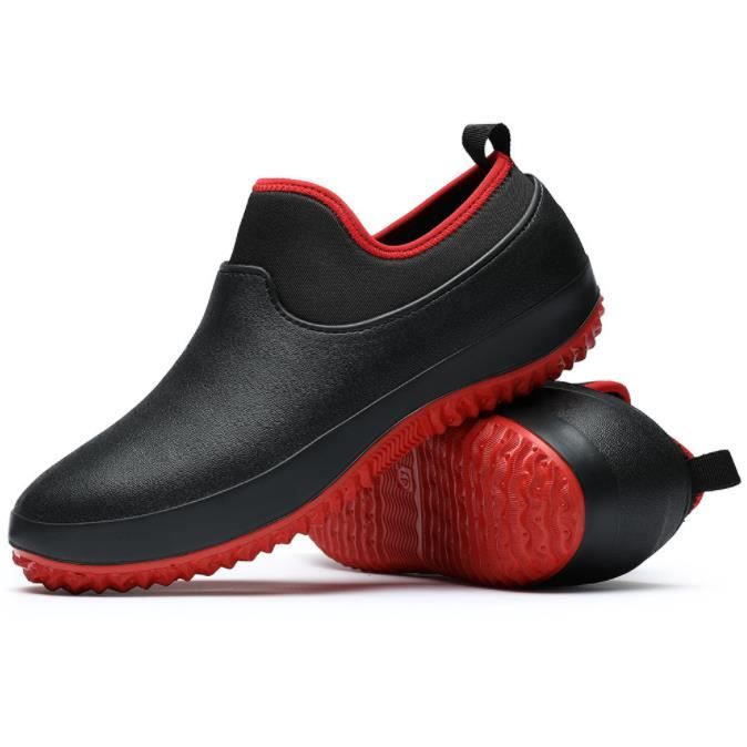 Chaussure de Cuisine Impermeable Homme Femme Antidérapant Travail ...