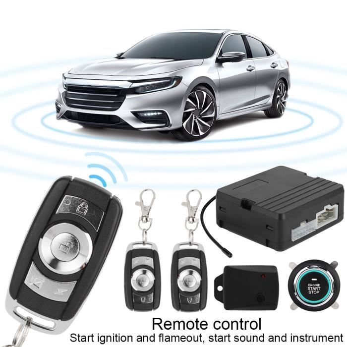 Omabeta commande à un bouton Système d'alarme de vibration de voiture ...