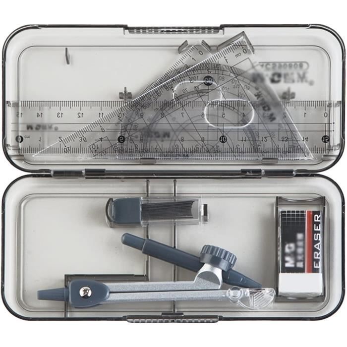 Compas de Dessin Outils de Dessin Kit de géométrie mathématique ...
