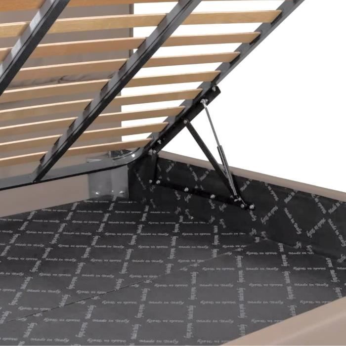 P17 Support de lit double Mécanisme de levage pour lit de rangement Kit ...