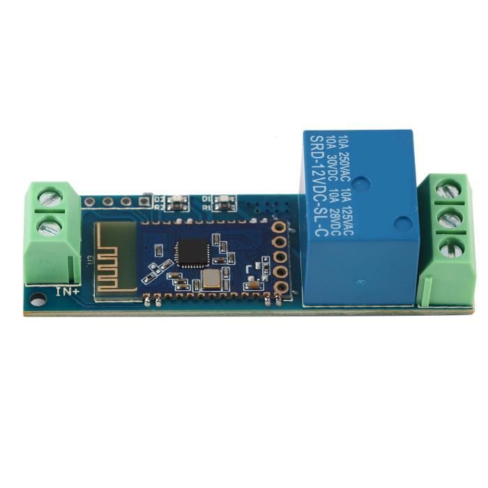 Tbest module de relais 12 V Module de relais Bluetooth pour téléphone ... Tbest module de relais 12 V Module de relais Bluetooth pour téléphone ...