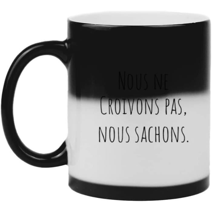 Tasse Personnalisable Magique - Mug Personnalisable Plus Blanc Que ...