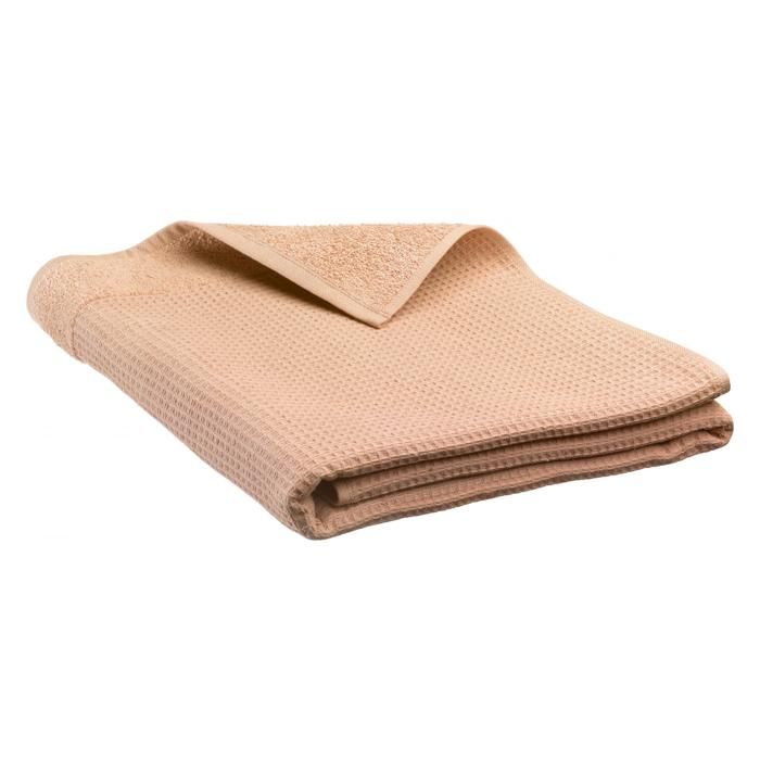 Drap de bain recyclé Abby dragee 90 x 150 cm Vivaraise - Cdiscount Maison