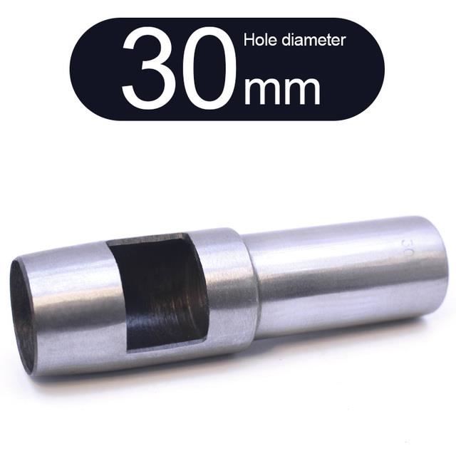 POINCON,30mm--Poinçon Creux Rond En Acier, Ciseau En Cuir, Outil De ...