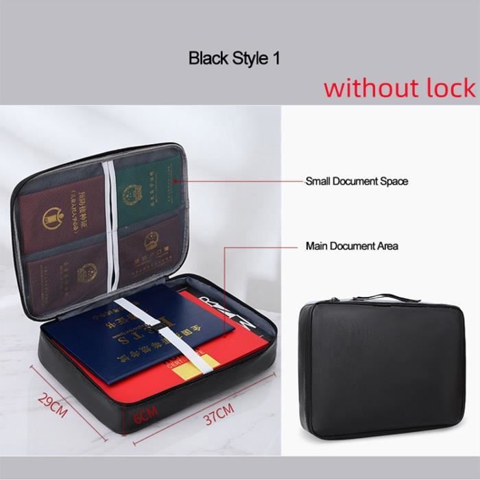 BOITE DE RANGEMENT - BAC DE RANGEMENT,Black1 without lock--Sac de ...