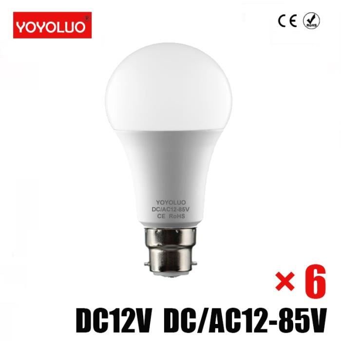 AMPOULE LED,DC12V-18W B22-Warm white--Ampoule LED pour éclairage ...