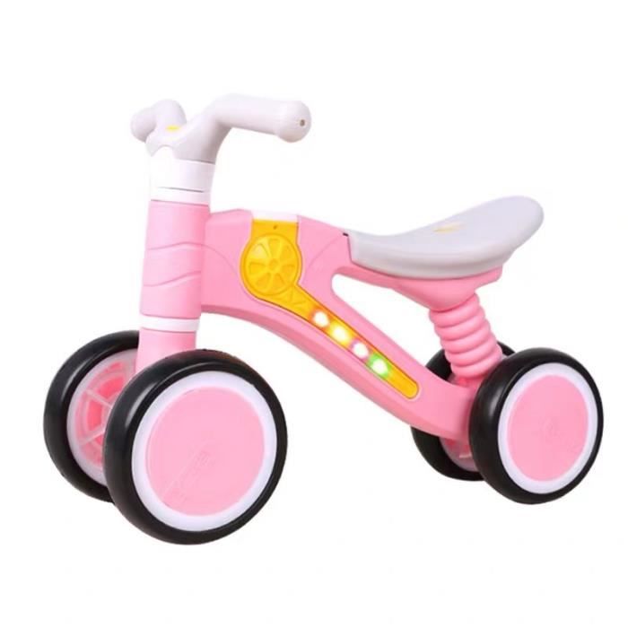 Vélo d'équilibre pour bébé - ZGEER - Quad, Mini, Marchette - Rose - 4 ...