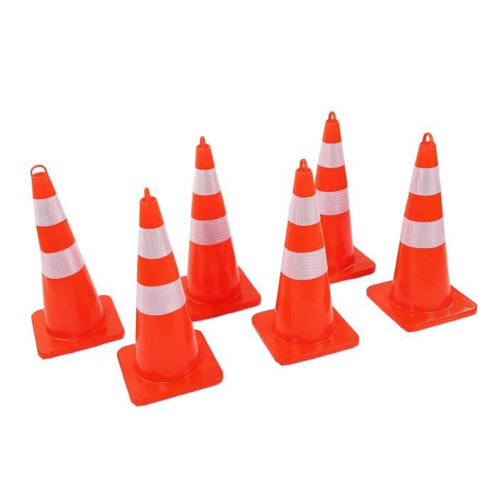 ZJCHAO Cônes de signalisation Cônes de circulation à Base carrée ...