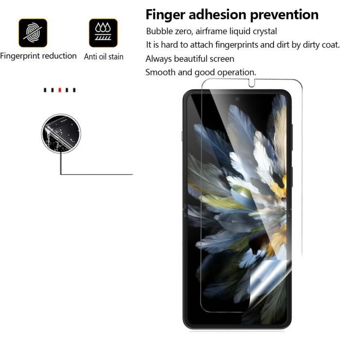 Protection Décran Pour Oppo Find N3 Flip Film Flexible Tpu 2 Pièces ...
