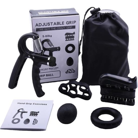 Hand Grip Musculation Main Musculation A-Vant Bras Ajustable Comptage ...
