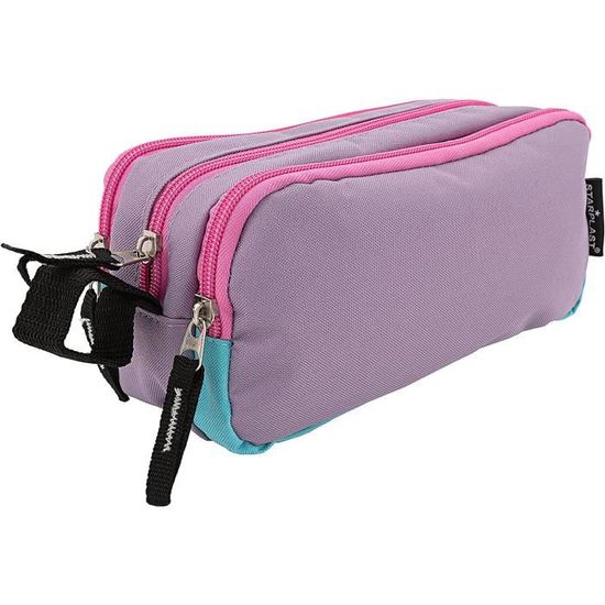 School Porta Tout 3 Fermetures Éclair Compartiments Grande Capacité ...