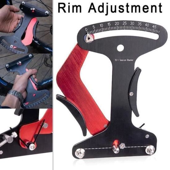 Vélo Rayons Tension Meter Vélo Vélo Outil Mesure Jauge Fil Roue ...