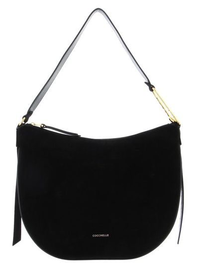 COCCINELLE Sac à épaule noir en cuir pour femme - Coccinelle Priscilla ...