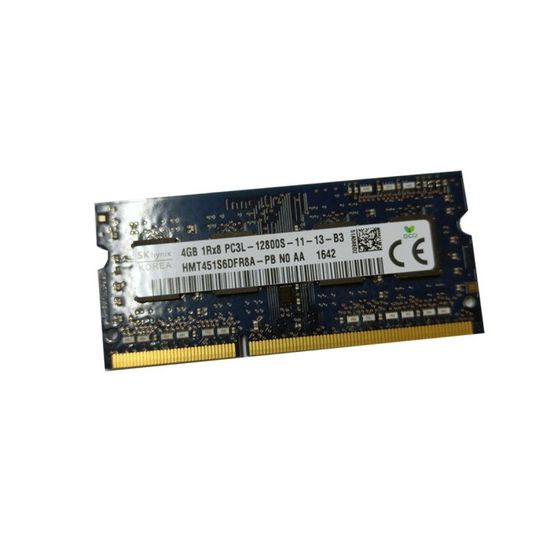 4Go RAM Hynix HMT451S6DFR8A DDR3 SODIMM PC3L-12800S 1600Mhz 1Rx8 1.35v CL11 - Cdiscount Informatique