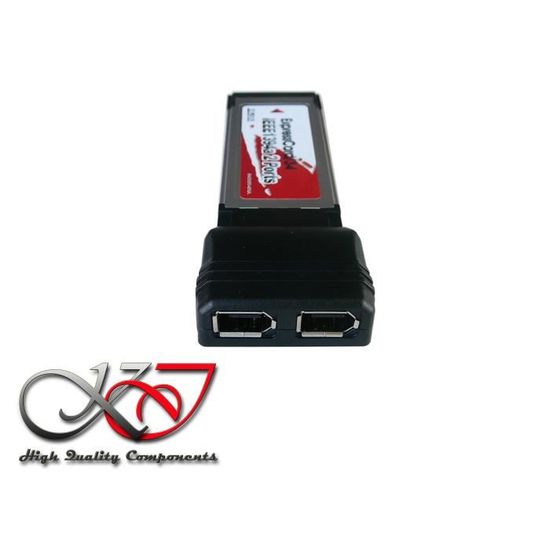 Carte EXPRESSCARD34 - 2 Ports Firewire 400 - TEXAS INSTRUMENTS XIO2200 ...