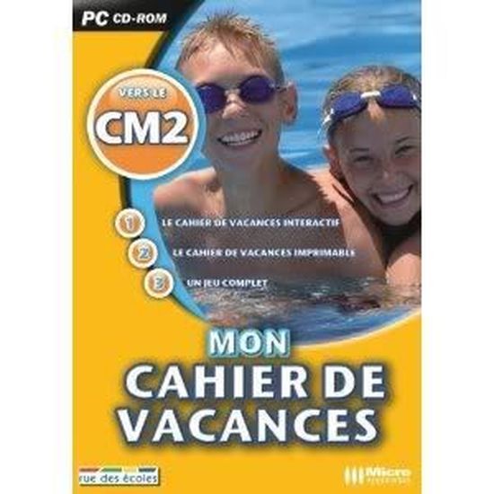 LOGICIEL PC MON CAHIER DE VACANCES VERS LE CM2 - Cdiscount Librairie