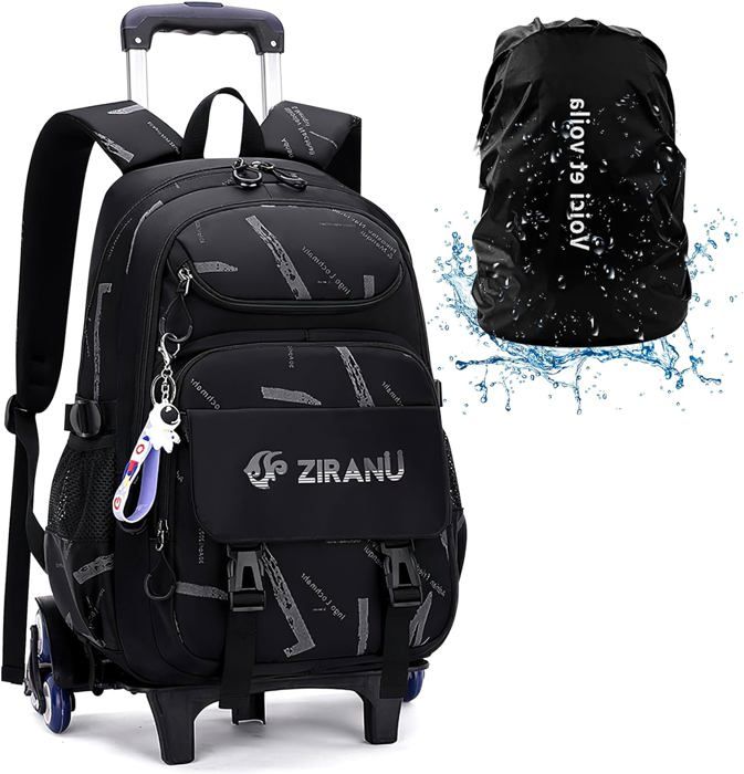 Cadeaux Scolaire Trolley Bag Grand Sac À Dos Roulette Garcon Sac Cabine ...