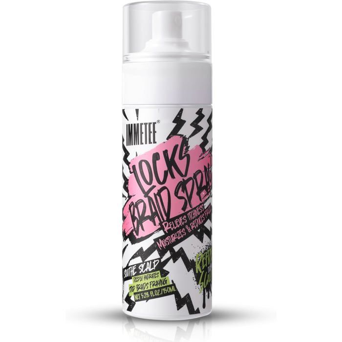 Spray pour Tresses,Spray Anti-frisottis pour Tresses,Dreadlocks ...