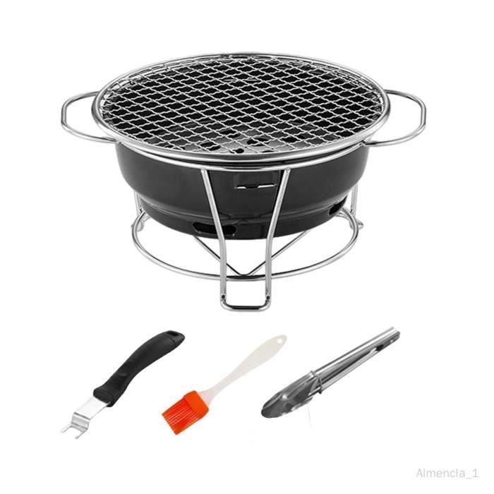 Grill Camping Griller Légumes Poisson Viande Steak Poêle Support Rack ...