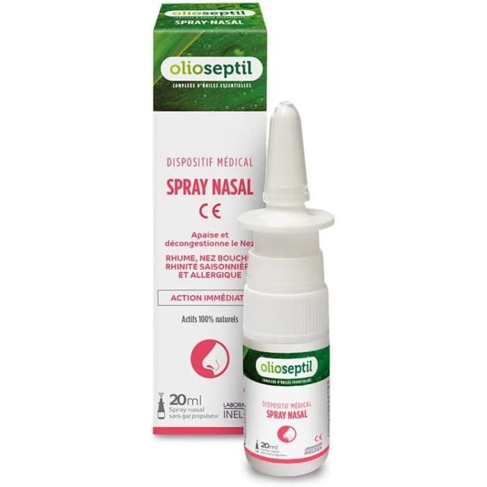 Spray Nasal - Dégage Et Assainit Le Nez Soulage La Congestion Nasale ...