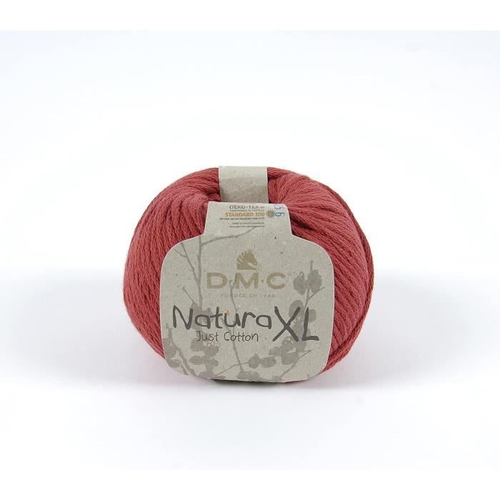 Natura Xl-Pelote De Fil À Tricoter Et À Crocheter|100% Coton-Idéal Pour Déco, Accessoires Et ...