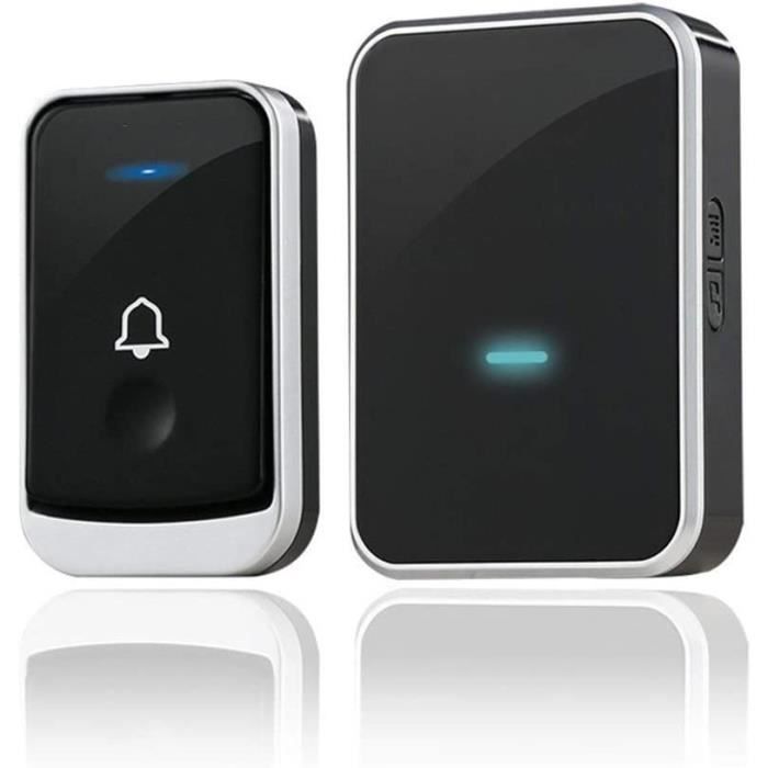 Jeunes Sonnette sans Fil à Longue portée Porte étanche Batterie for ...