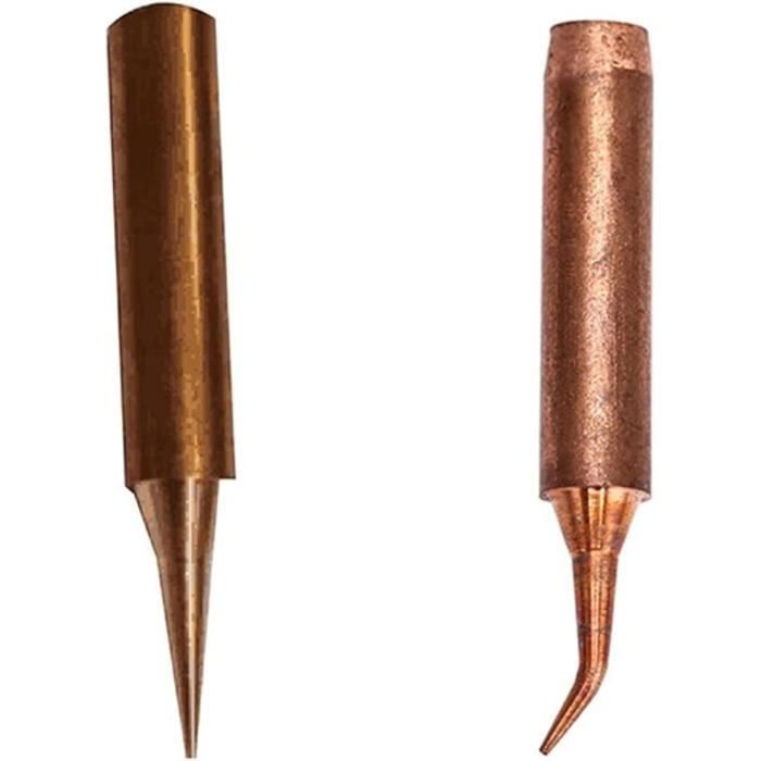 Panne à souder Série 900m T, Pointe de Fer à souder en cuivre Pur, piqûre de soudage sans Plomb ...