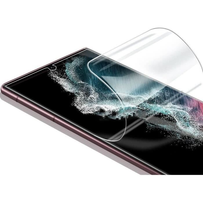 [2Pcs] Film de Protection d'écran Hydrogel pour Samsung Galaxy S22 Ultra 5G, [ HD] Film ...