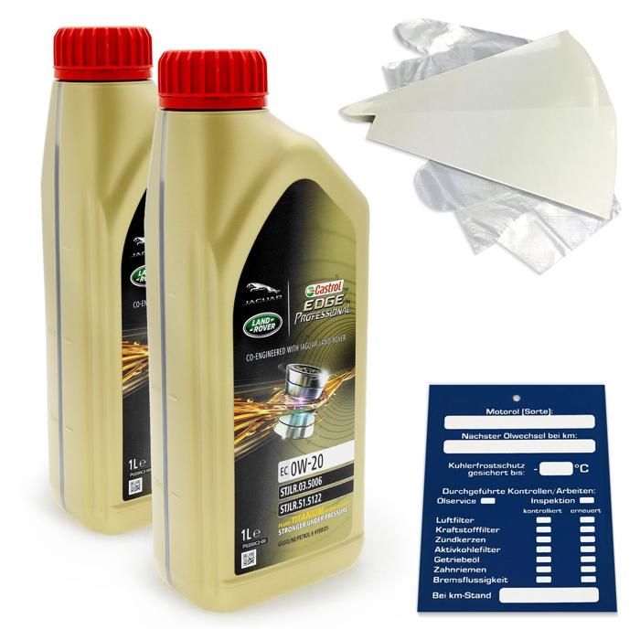 2 Litre Jaguar Land Rover L'Huile De Castrol - Cdiscount Auto