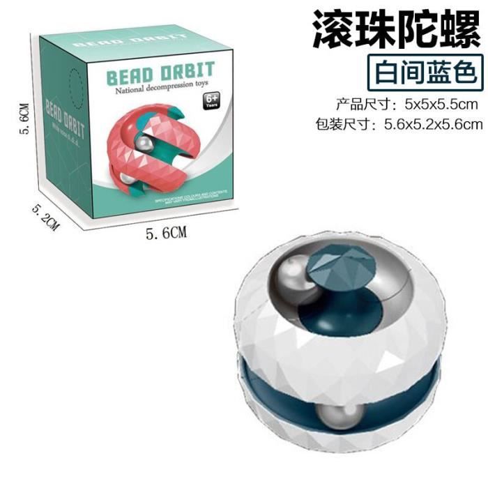Rotating Magic Bean Toy Decompression Small Beads Spinner Magic Cube ...