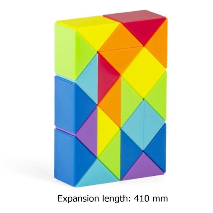 24/36/48/60/72 Snake Twist Cube Stress Relief Educational Toy Children ...