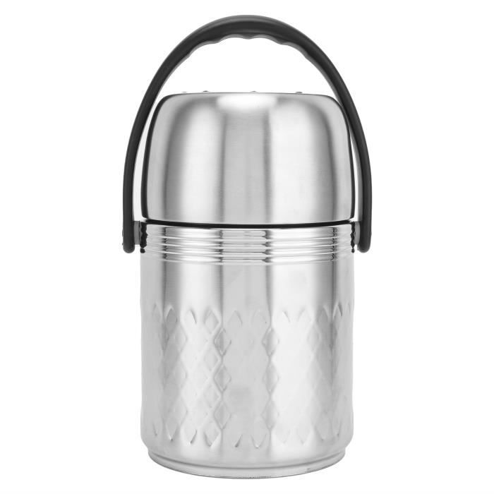 JNG Récipient Alimentaire Isotherme, Boîte À Lunch Thermique En Acier ...