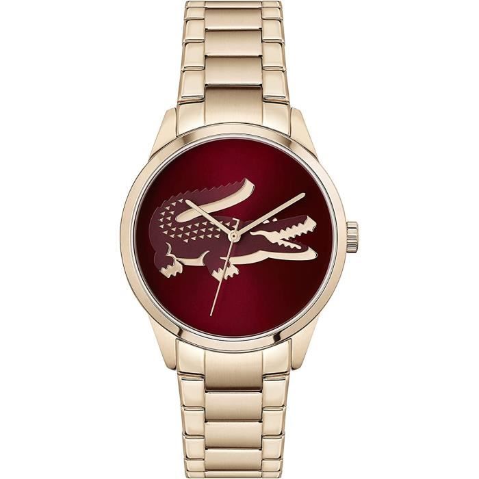 Lacoste victoria watch rose gold store