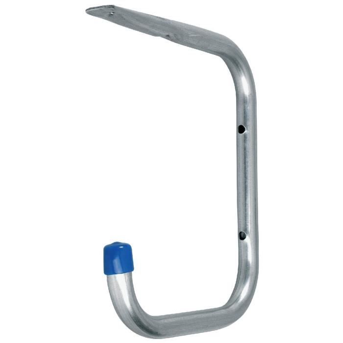 Crochet mur/plafond - MOTTEZ - 17x22 mm - Tube Ø16mm - Métal - Gris ...