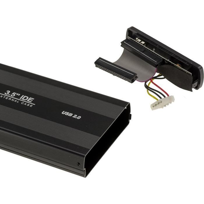 Boitier Externe Usb Pour Disques Durs Ide 3.5 40 Pin Avec Alimentation ...