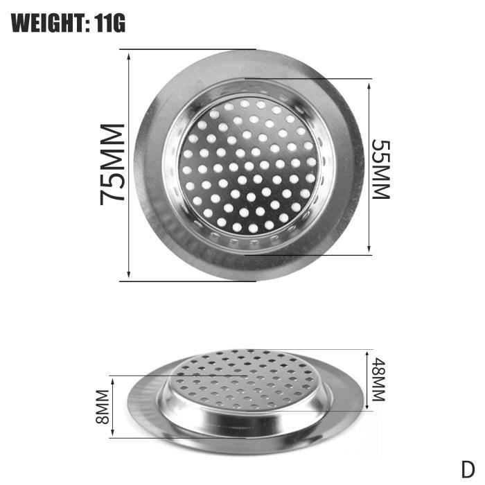 Yongme-Filtre D'évier De Cuisine 1 Pièce Maille En Acier Inoxydable ... Yongme-Filtre D'évier De Cuisine 1 Pièce Maille En Acier Inoxydable ...