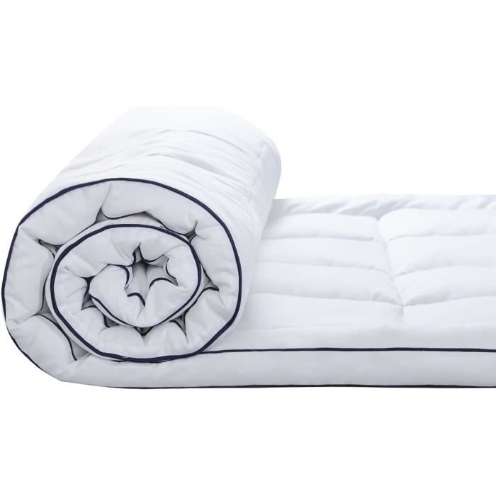 Surmatelas 140X200 En Microfibre - Surmatelas 140 X 200 Epaisseur ...