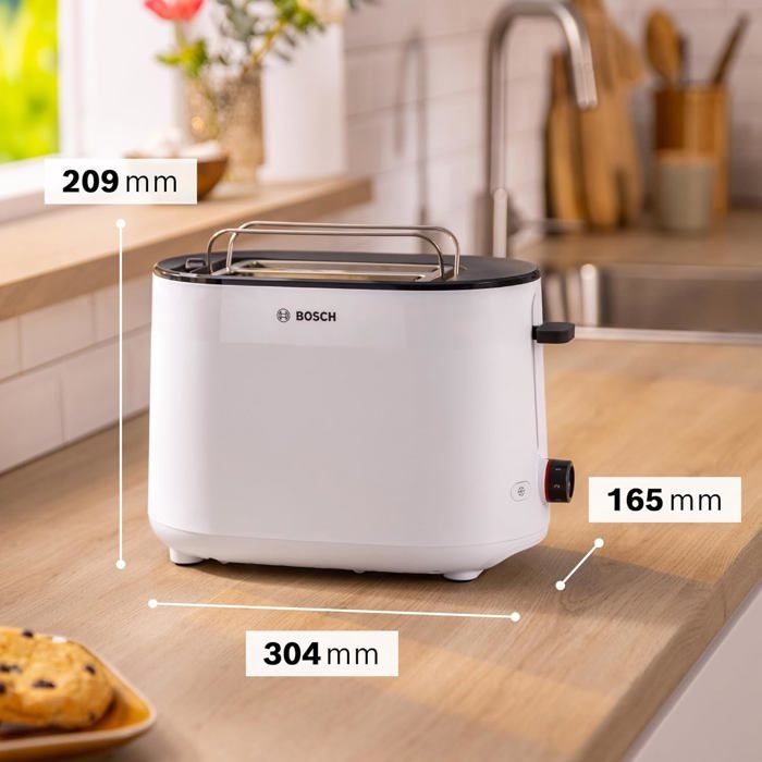 Grille-Pain, Mymoment, 2 Fentes, Fonctions Décongélation Et Réchauffage ...