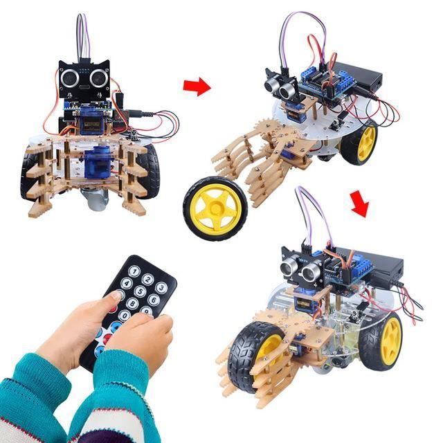 Kit Bras Robotique -Arduino Uno- Kit de Robot Programmable pour Enfants ...