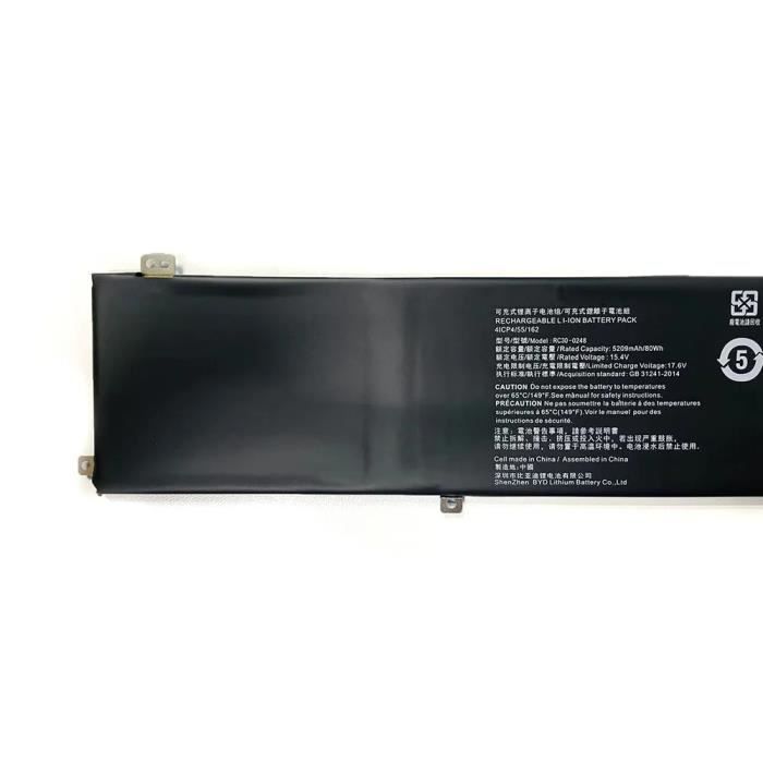 Batterie RC30-0248 V 80wh pour Razer Blade Advanced 15 15.4 2018 15 GTX ...