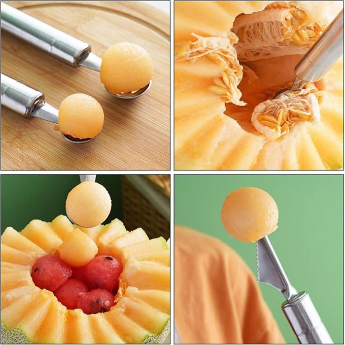 Stainless steel fruit carving knife 4 Pieces Fruit Carving Tools Fruit ...