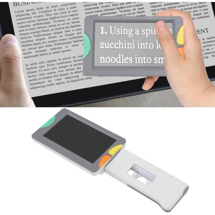 Loupe Numérique Loupe D'Aide À La Lecture Électronique Portable De 4,3 ...